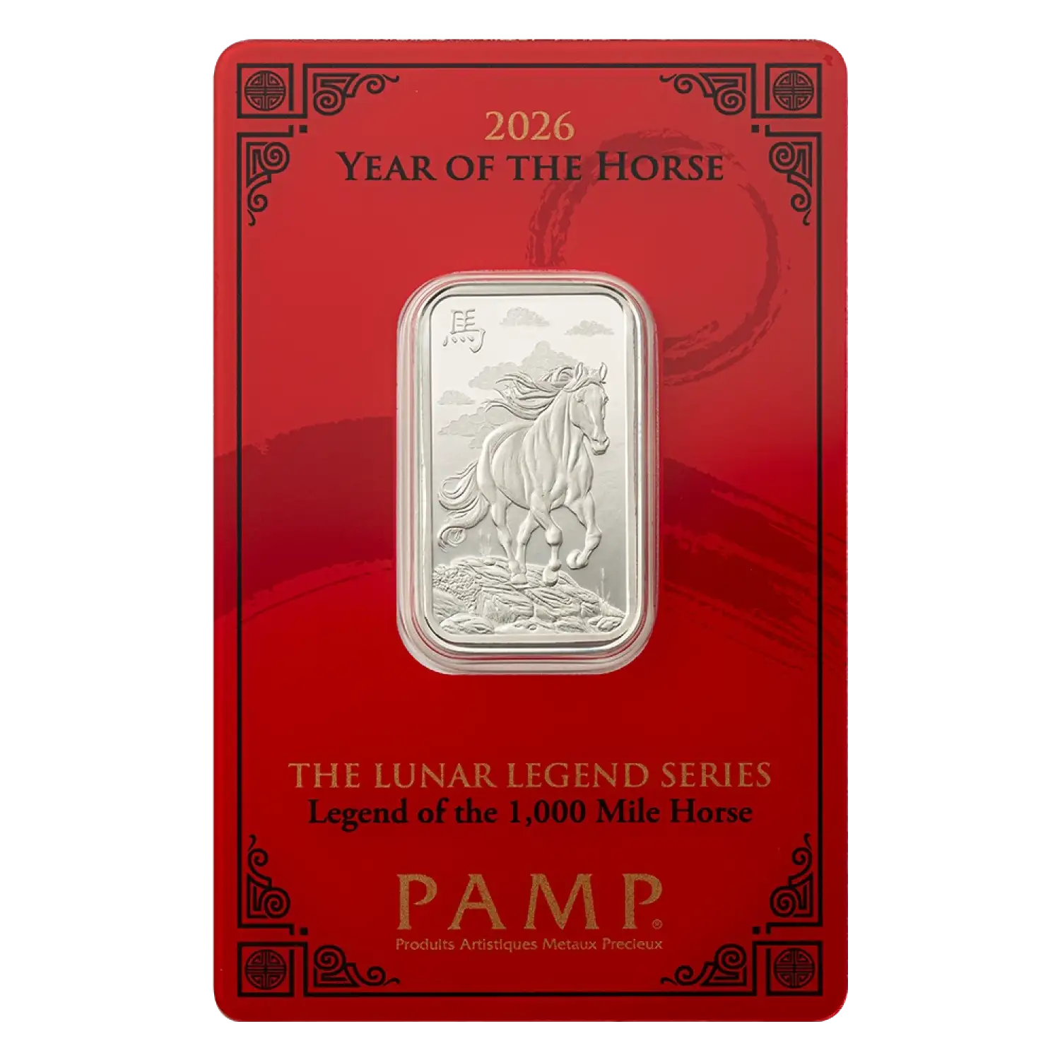 10 gram PAMP Fortuna Silver Bar | PAMP Suisse Silver Bars - Hertel's ...