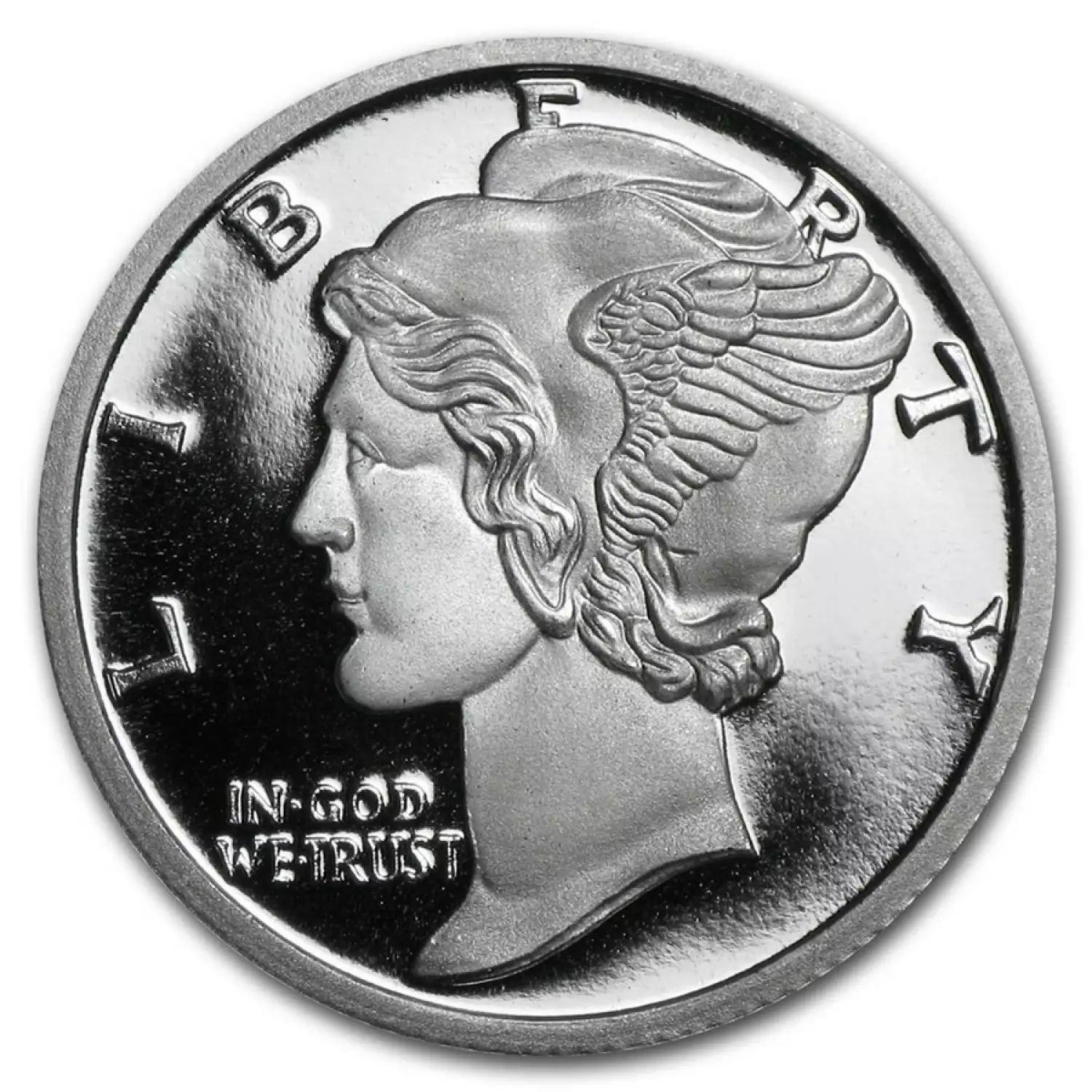 1/10 oz Generic Silver Rounds | Silver Bullion Rounds - Hertel's Coins Inc.