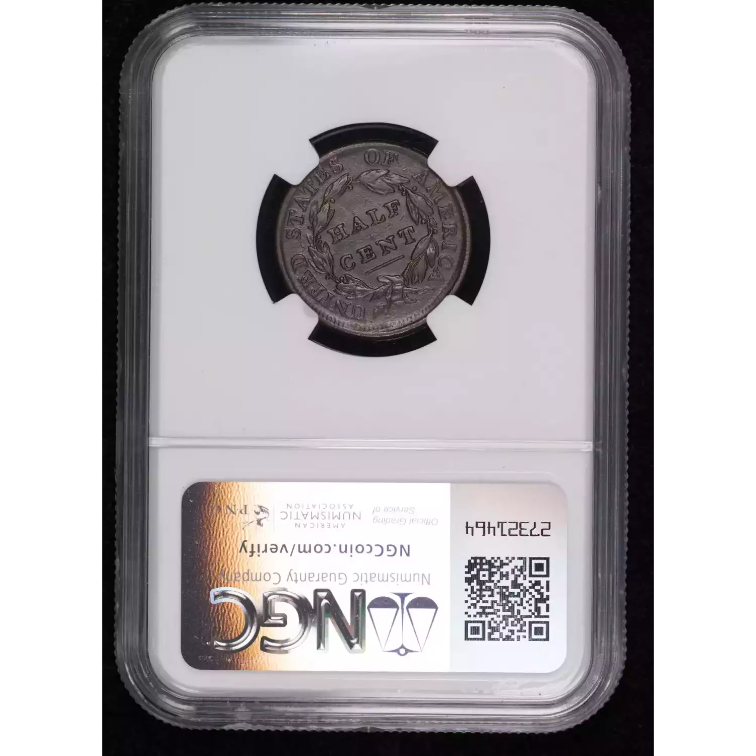 1809 Half Cents Classic Head 1809 - 36 NGC XF-45 BN - Hertel's Coins Inc.