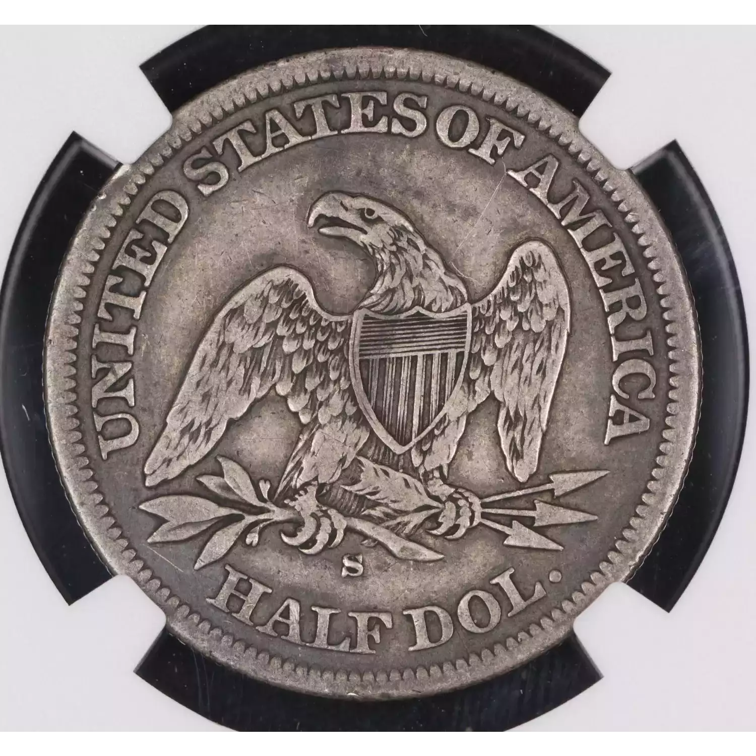 1863-S Half Dollars Liberty Seated NGC VF-35 - Hertel's Coins Inc.