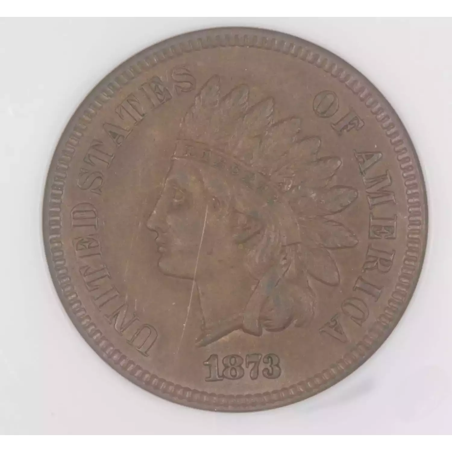 1873 Open 3 BN NGC AU-50 - Hertel's Coins Inc.