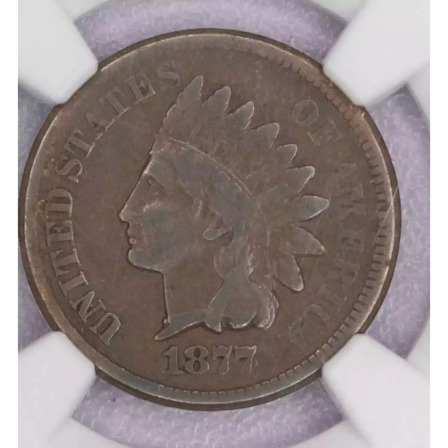 1877 Small Cents Indian Head NGC VF-20 BN - Hertel's Coins Inc.