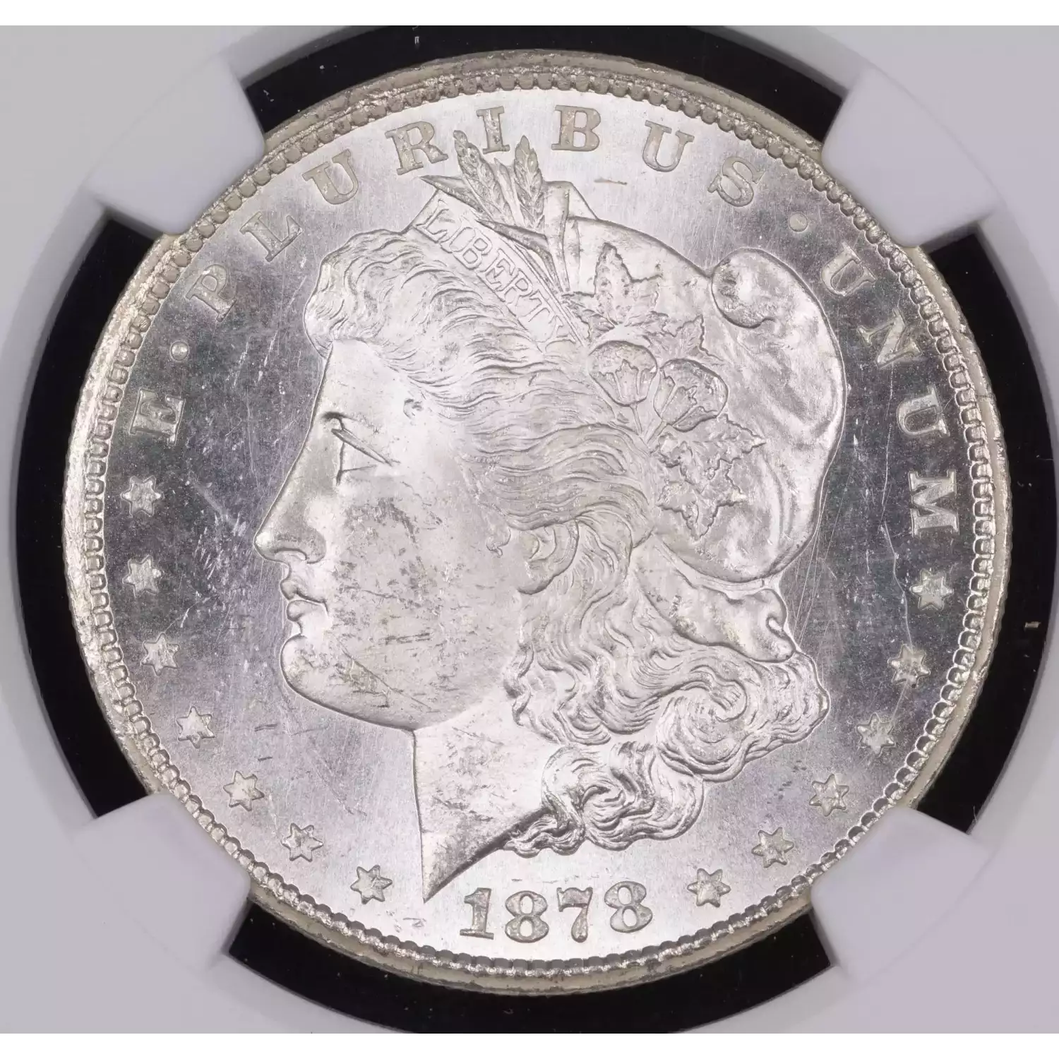 1878-CC Morgan Silver Dollar NGC MS-63 - Hertel's Coins Inc.