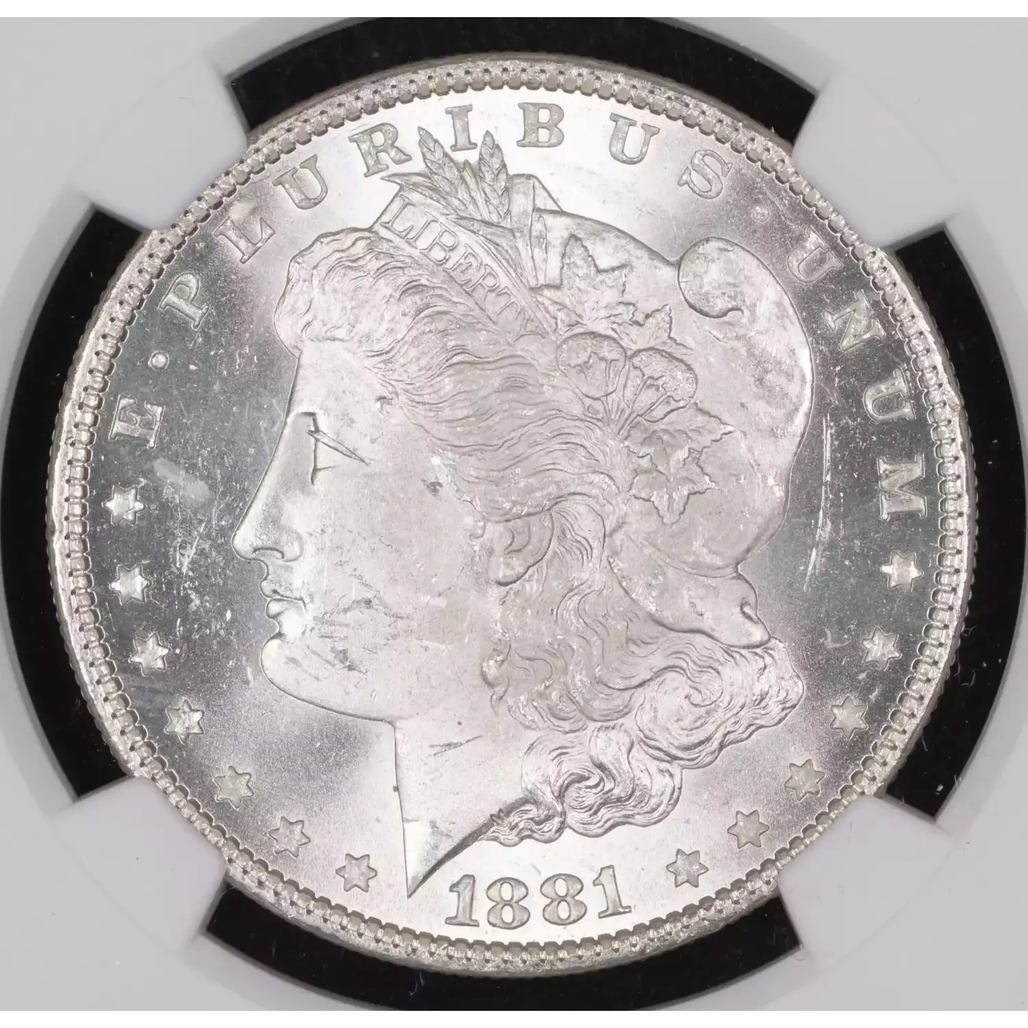 1881-O Morgan Silver Dollar NGC MS-63 - Hertel's Coins Inc.