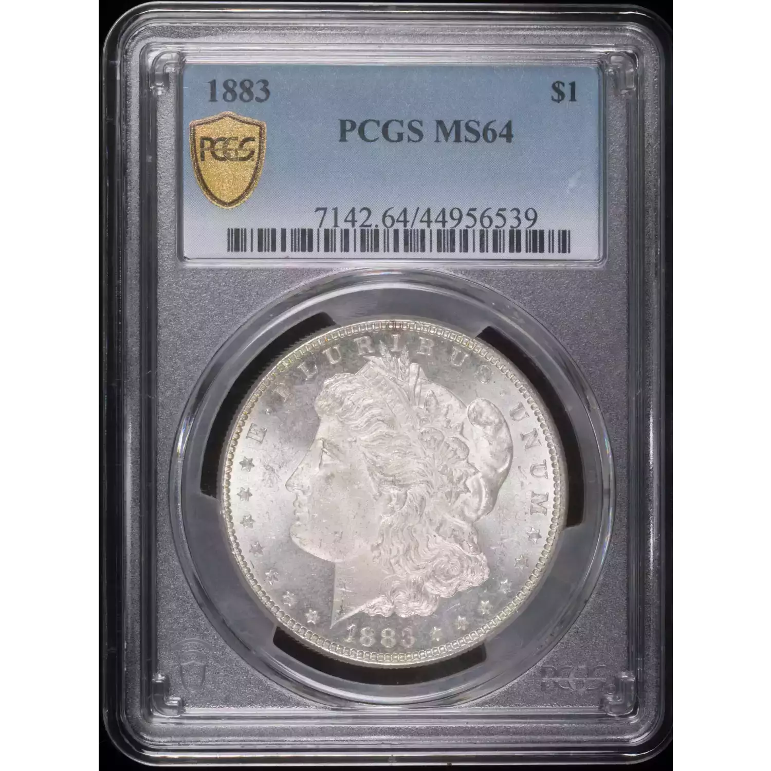1883 Morgan Silver Dollar PCGS MS-64 - Hertel's Coins Inc.