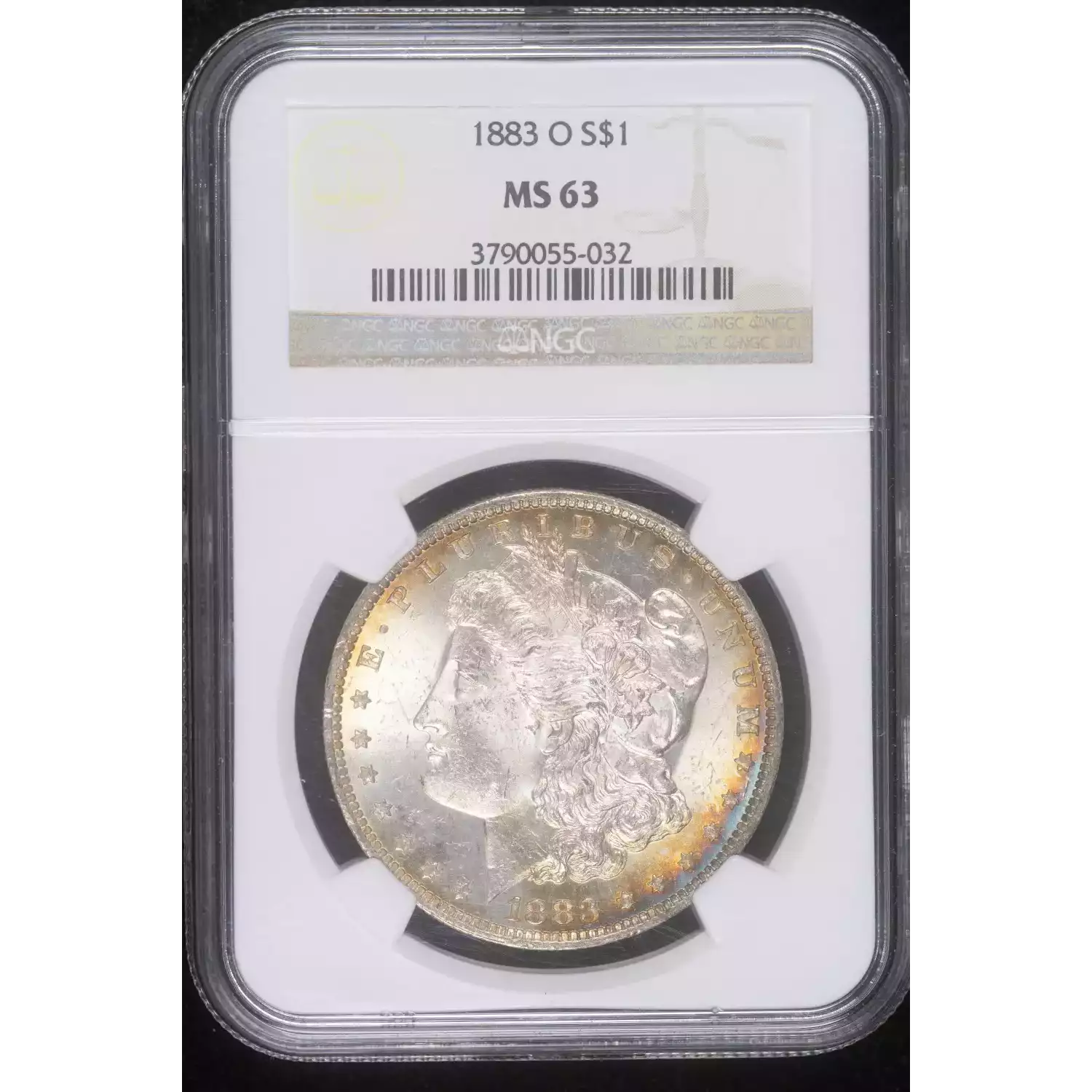 1883-O Morgan Silver Dollar NGC MS-63 - Hertel's Coins Inc.