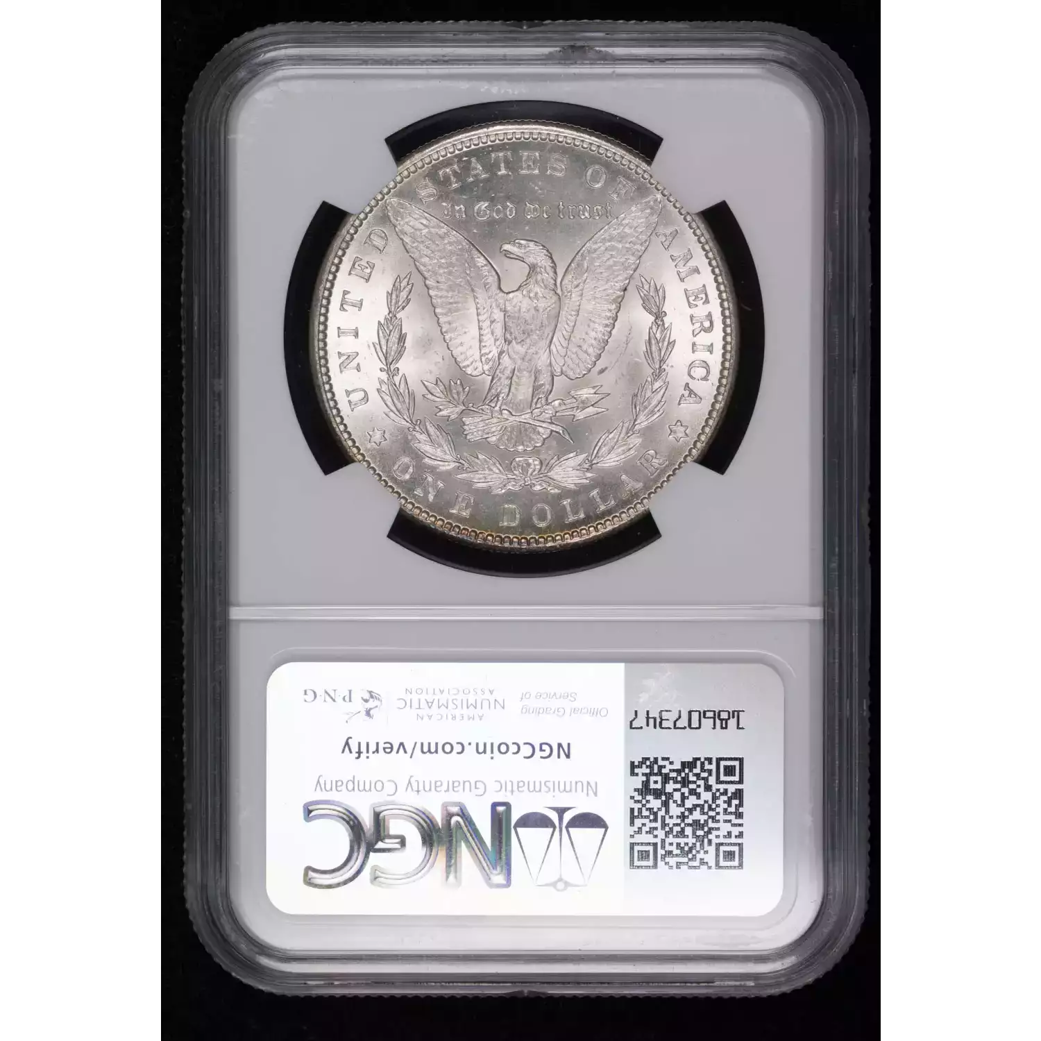 1890 Morgan Silver Dollar NGC MS-63 - Hertel's Coins Inc.