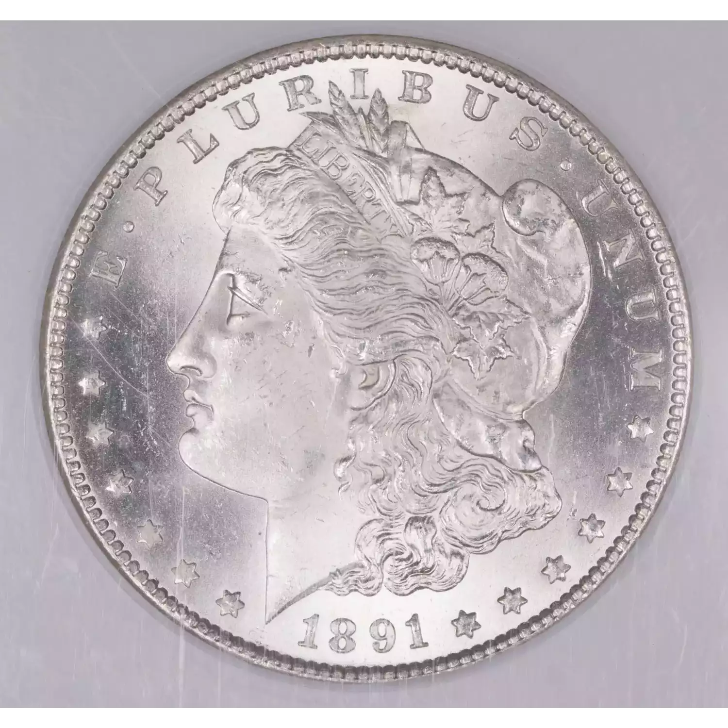 1891-S Morgan Silver Dollar NGC MS-64 - Hertel's Coins Inc.