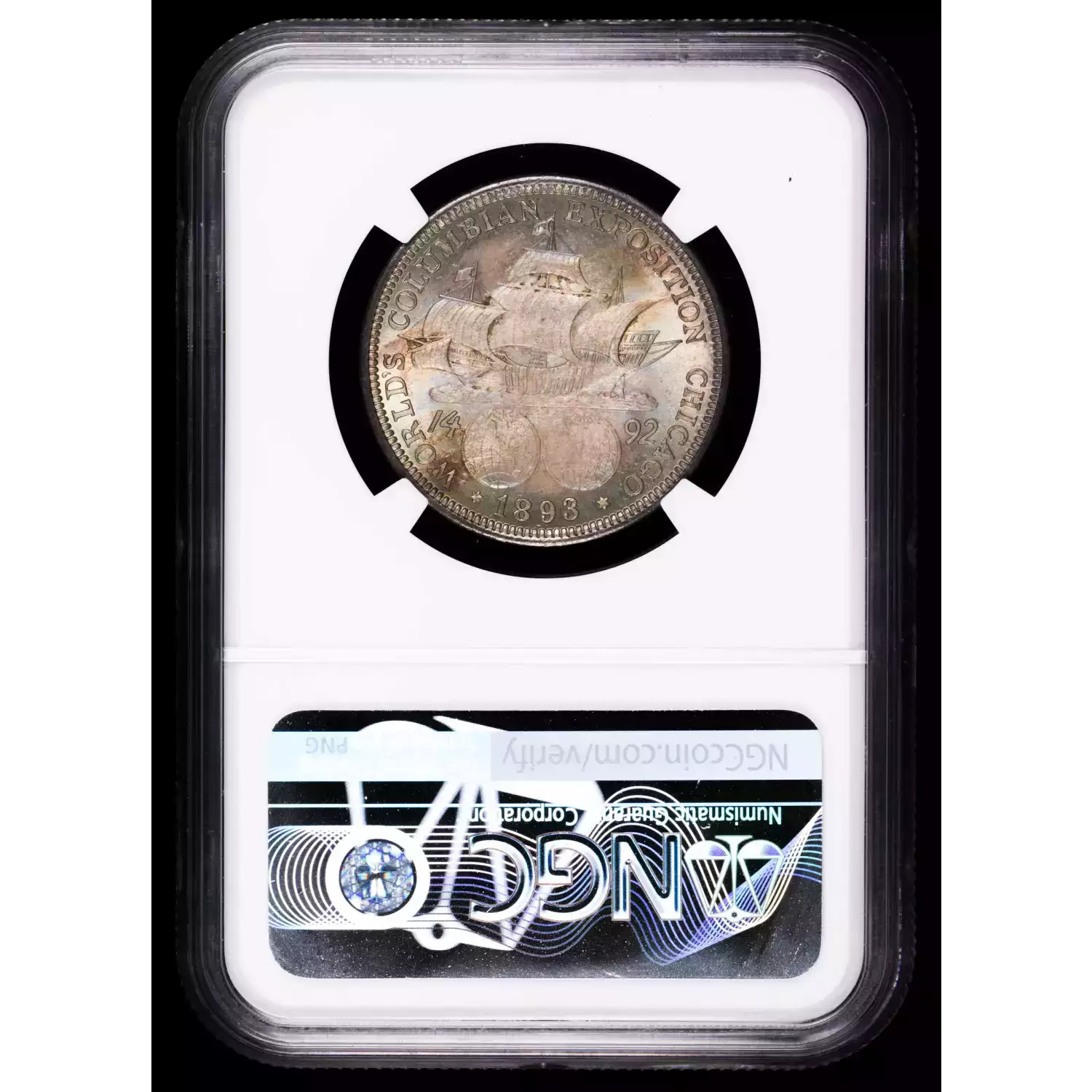 1893 NGC MS-65 COLUMBIAN Classic Commemorative World's Columbian ...