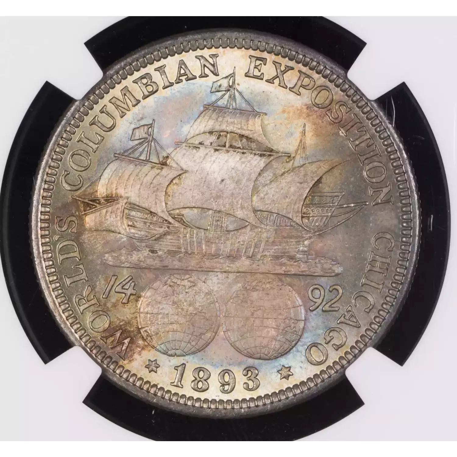 1893 NGC MS-65 COLUMBIAN Classic Commemorative World's Columbian ...