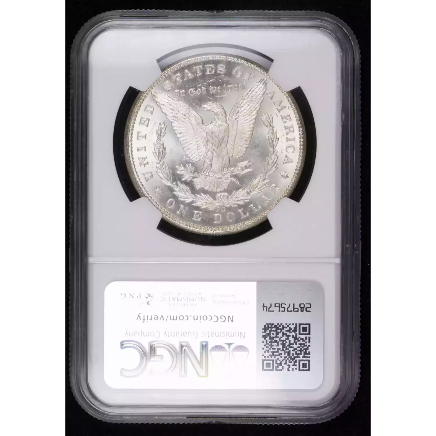 1898-O Morgan Silver Dollar NGC MS-63 - Hertel's Coins Inc.