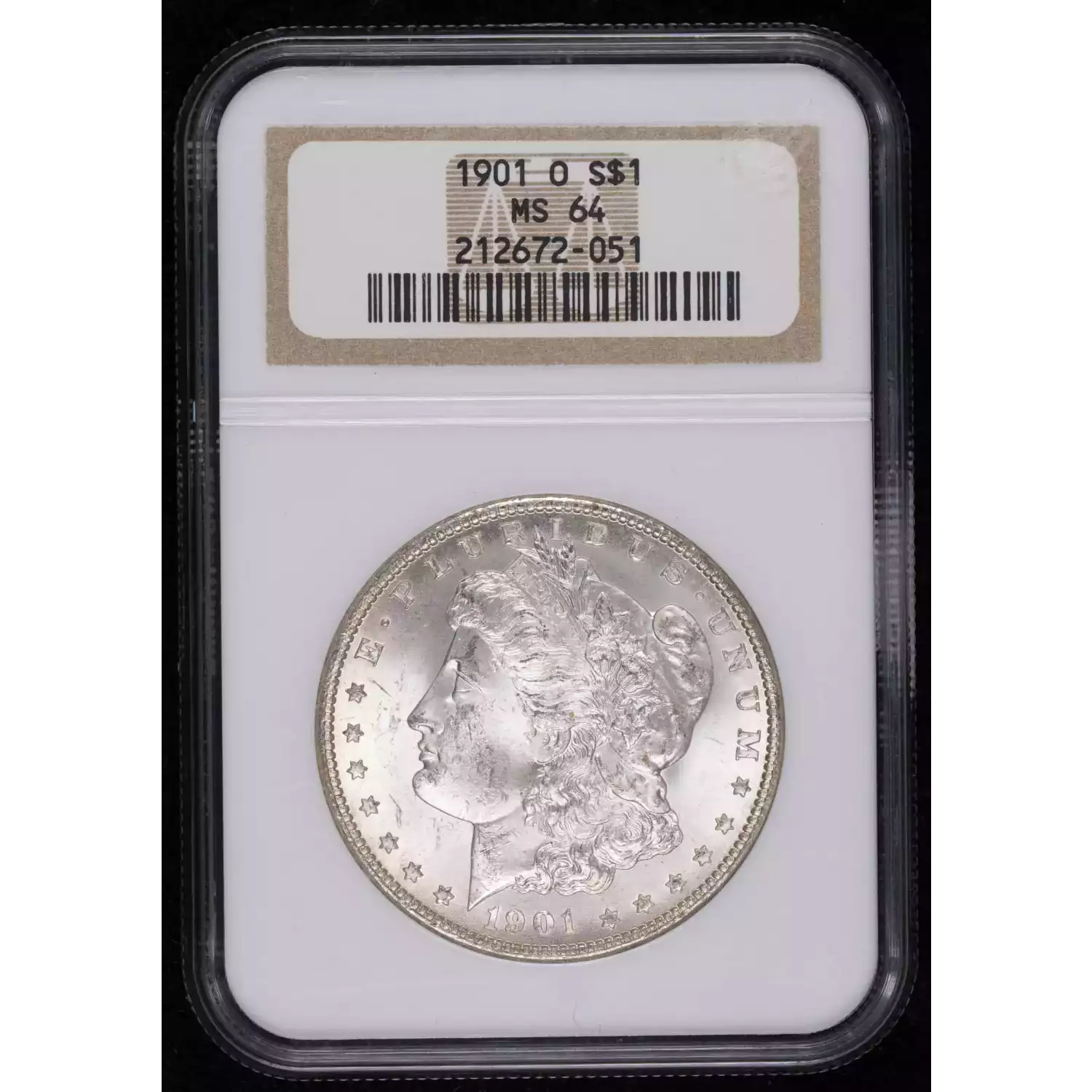 1901-O Morgan Silver Dollar NGC MS-64 - Hertel's Coins Inc.
