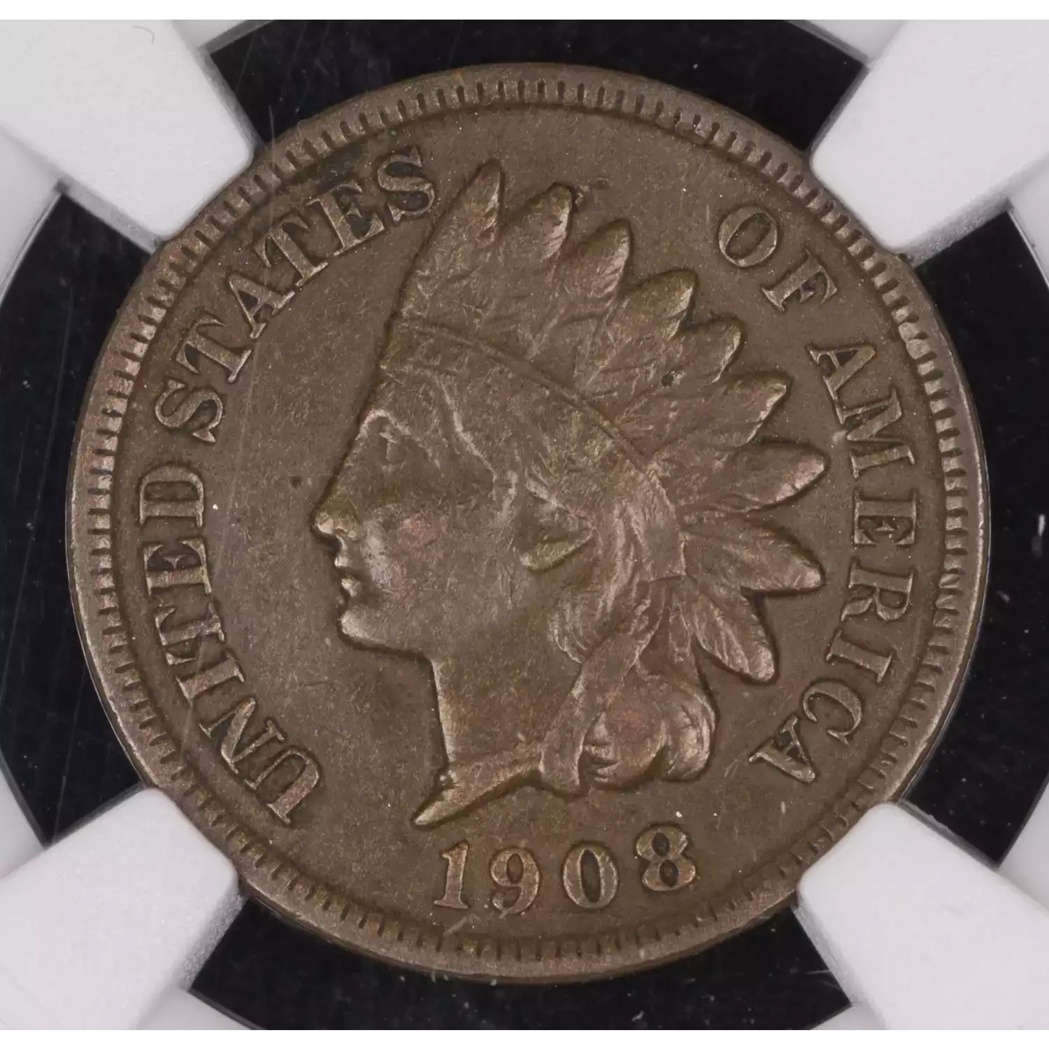 1908-S Small Cents Indian Head NGC VF-30 BN - Hertel's Coins Inc.