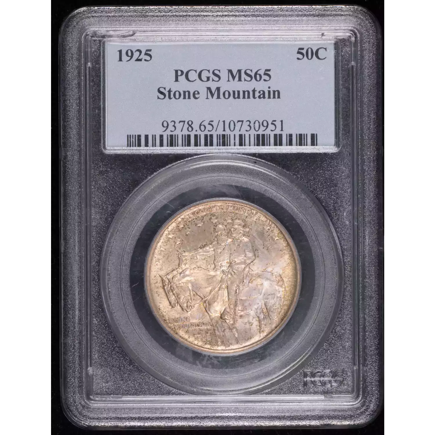 1925 Classic Commemorative Stone Mountain Memorial PCGS MS-65 Stone Mountain - Hertel's Coins Inc.