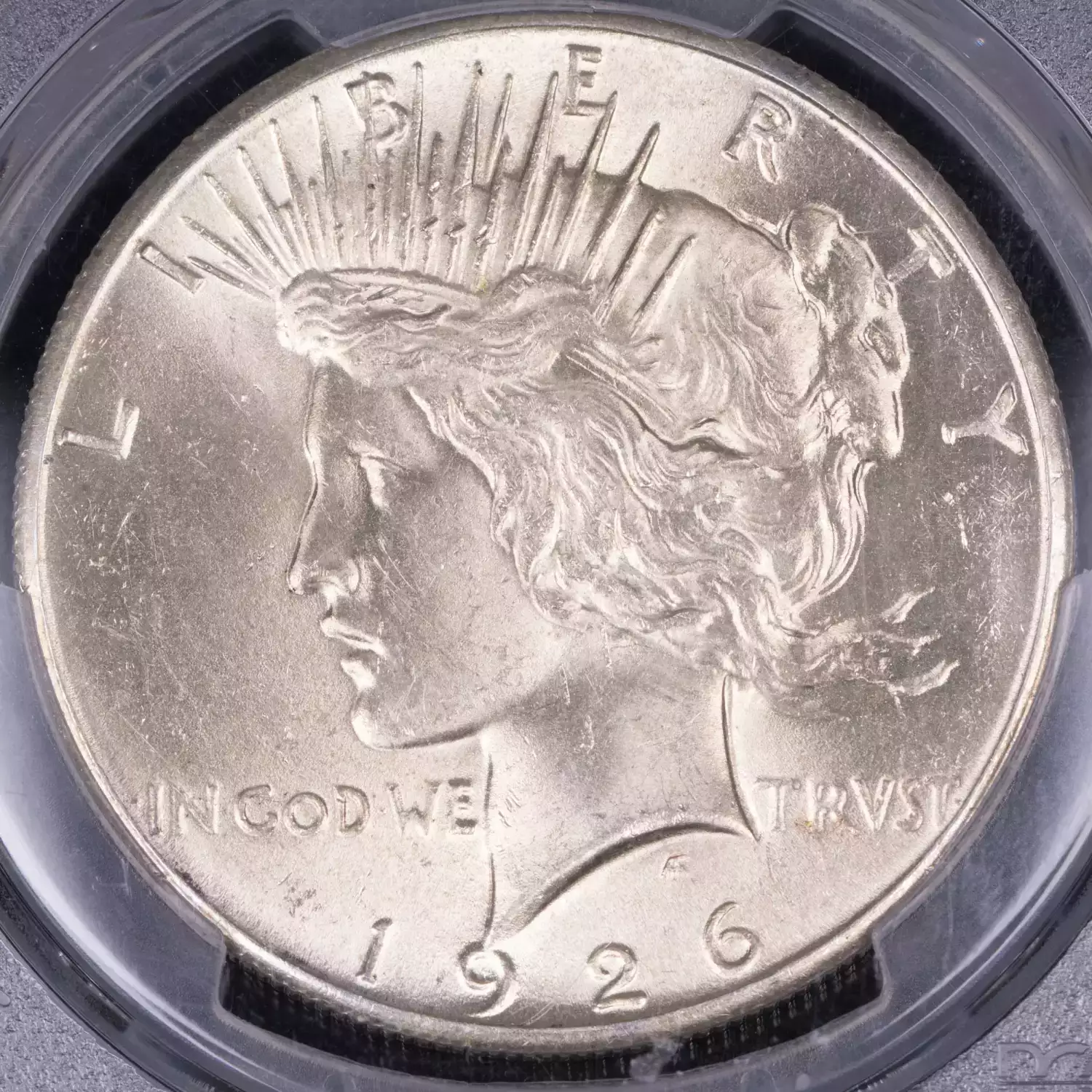 1926 Peace Silver Dollar PCGS MS-62 - Hertel's Coins Inc.