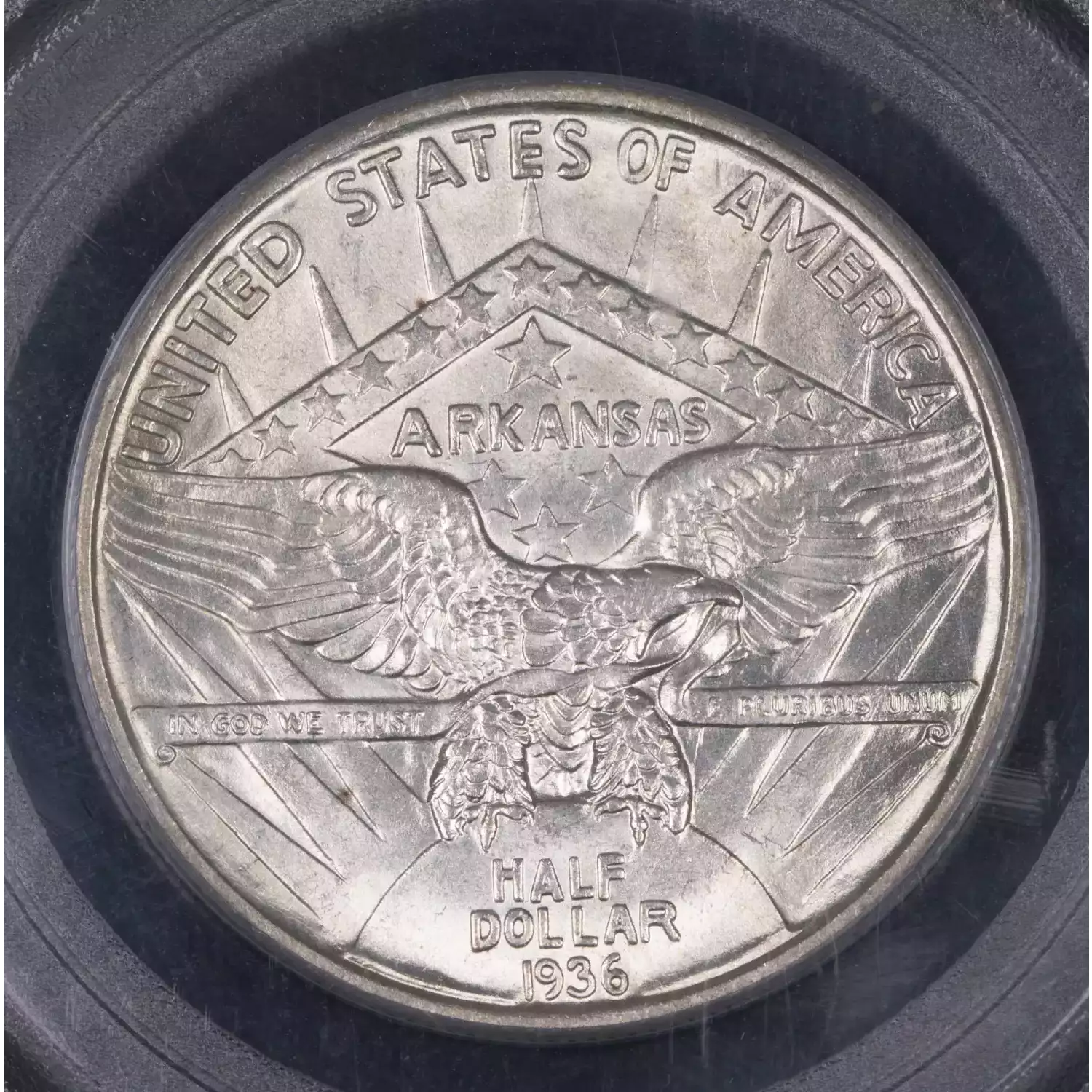 1936 Classic Commemorative Arkansas Centennial PCGS MS-64 Robinson OGH ...