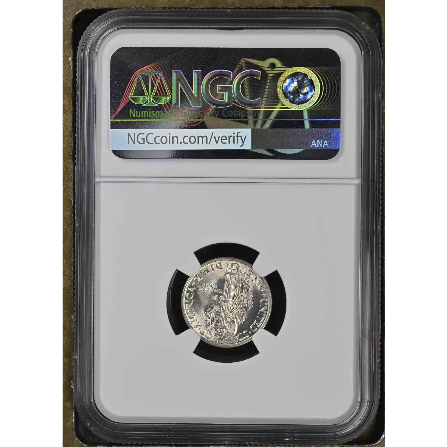 1940 Dimes Winged Liberty Head or Mercury NGC MS-66 - Hertel's Coins Inc.