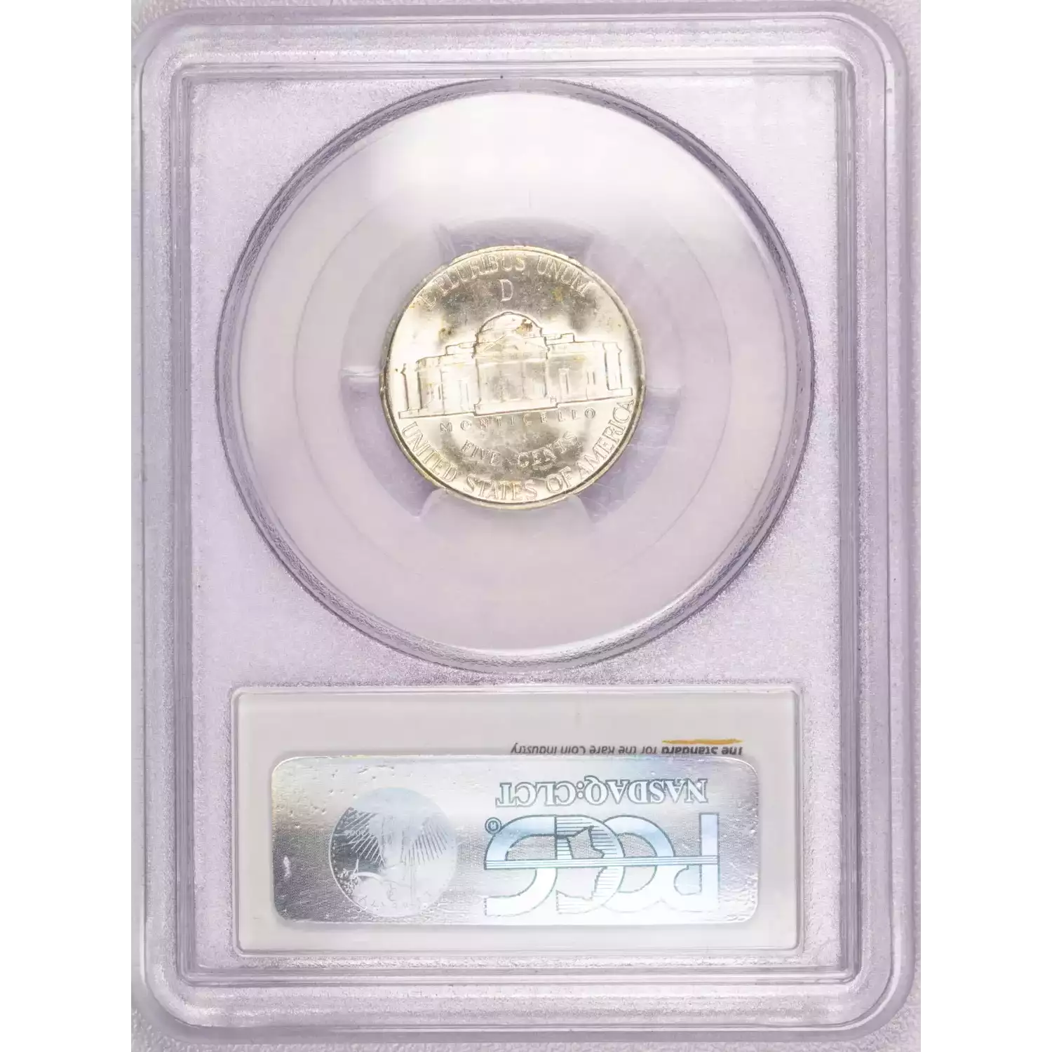 1944-D Nickel Jefferson PCGS MS-65 FS - Hertel's Coins Inc.