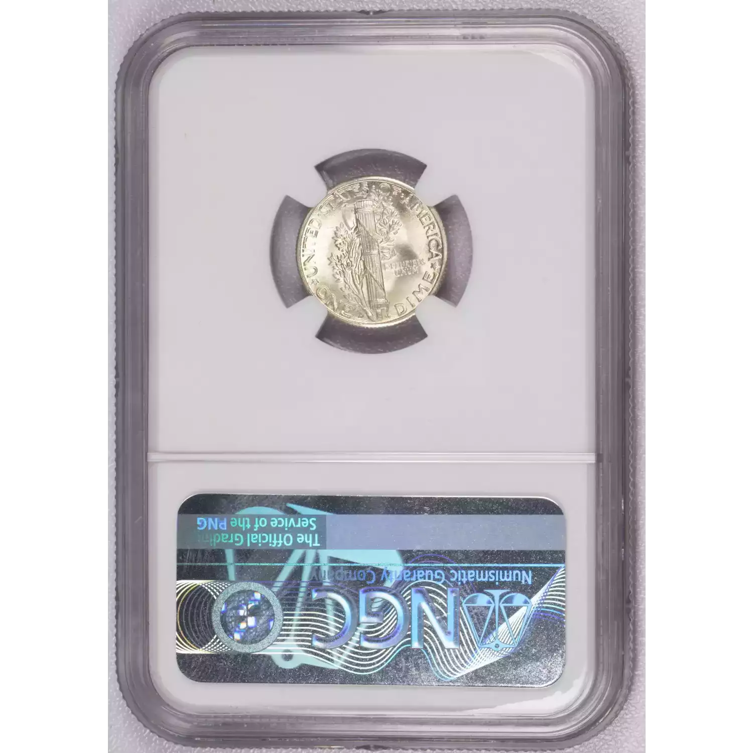 1945-D Dimes Winged Liberty Head or Mercury NGC MS-64 - Hertel's Coins Inc.