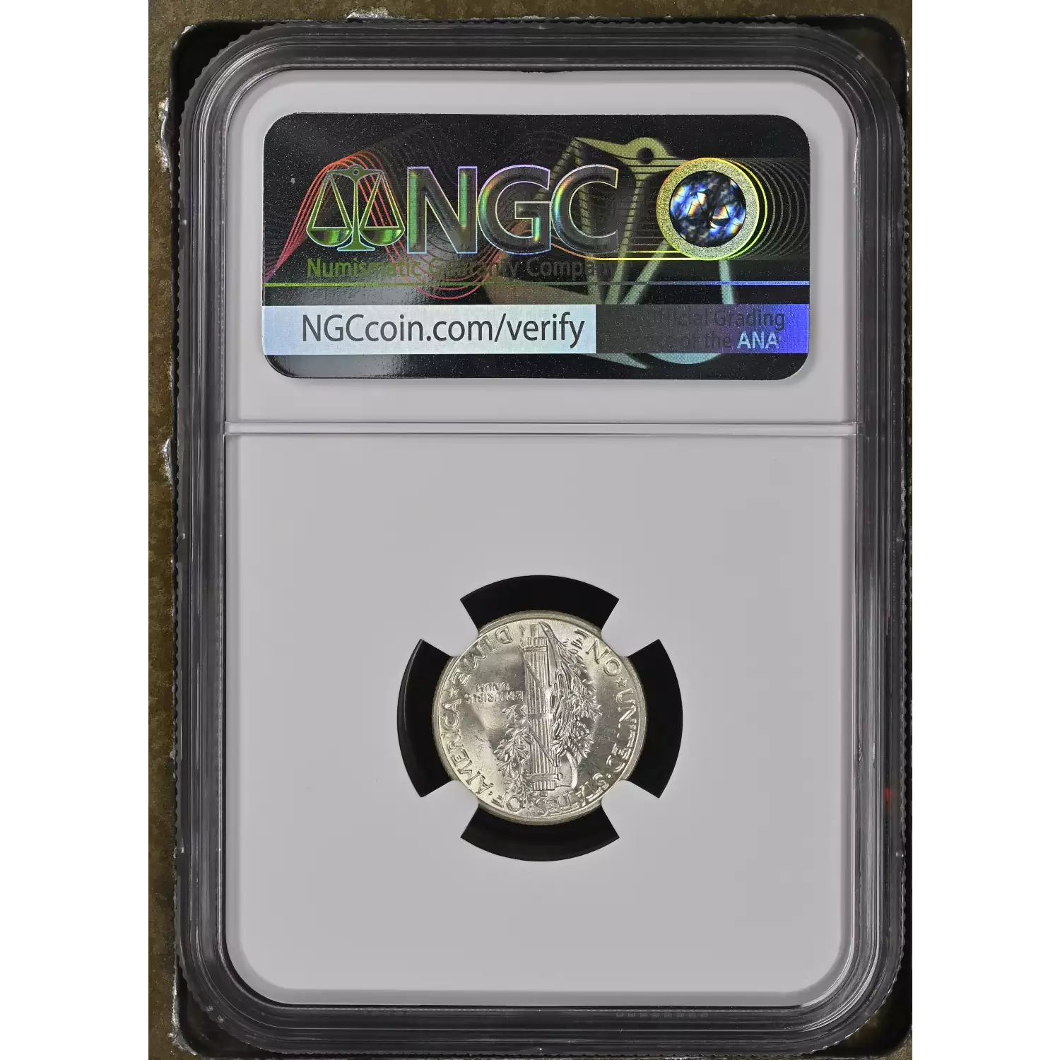 1945 Dimes Winged Liberty Head or Mercury NGC MS-66 - Hertel's Coins Inc.