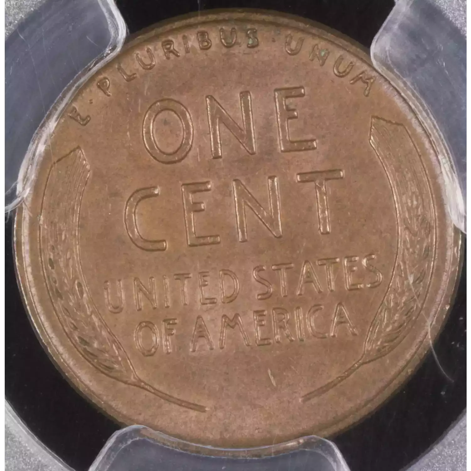 1955 Small Cents Lincoln, Wheat Ears Reverse PCGS AU-58 BN Doubled Die Obverse - Hertel's Coins Inc.