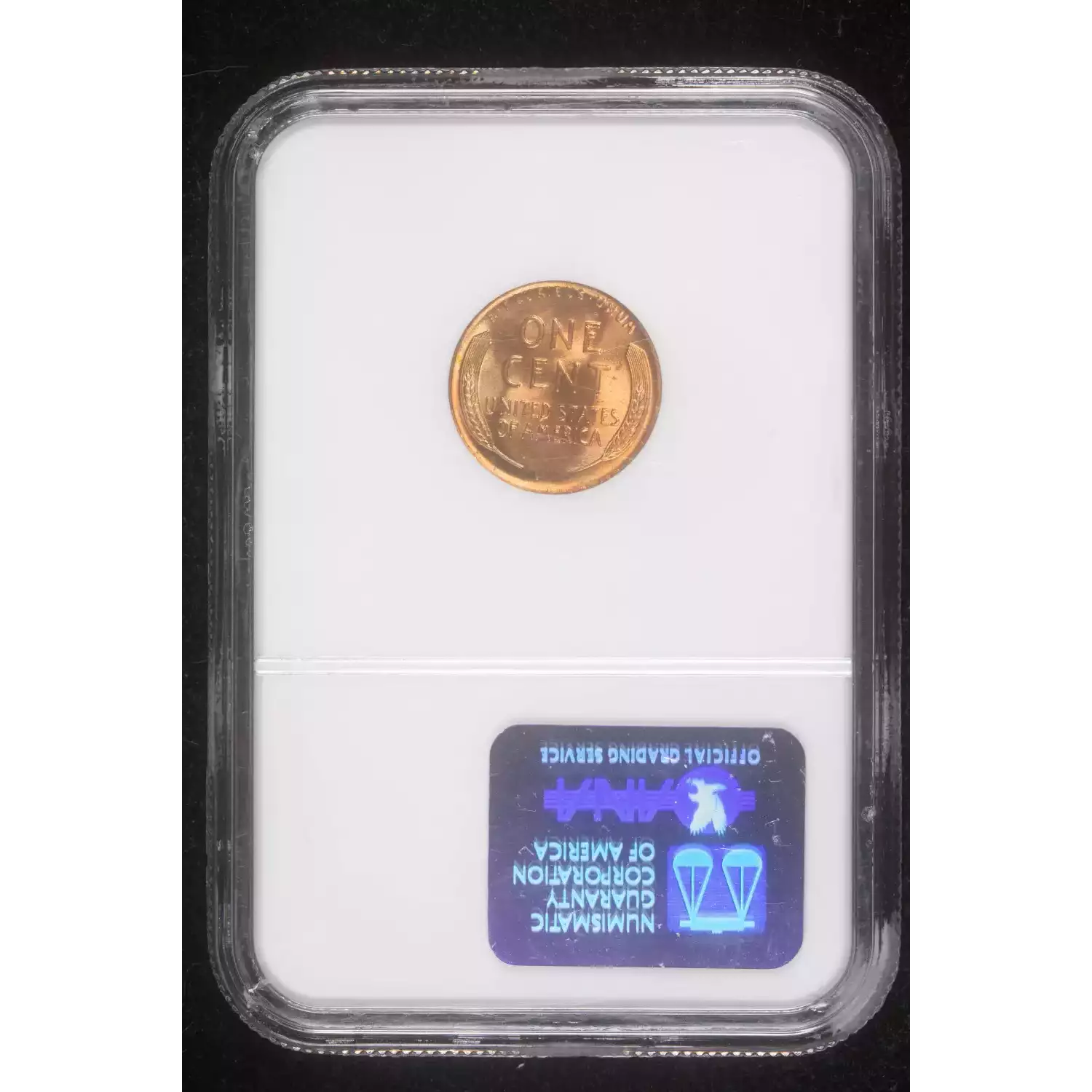 1955-D Small Cents Lincoln, Wheat Ears Reverse NGC MS-66 RD - Hertel's Coins Inc.