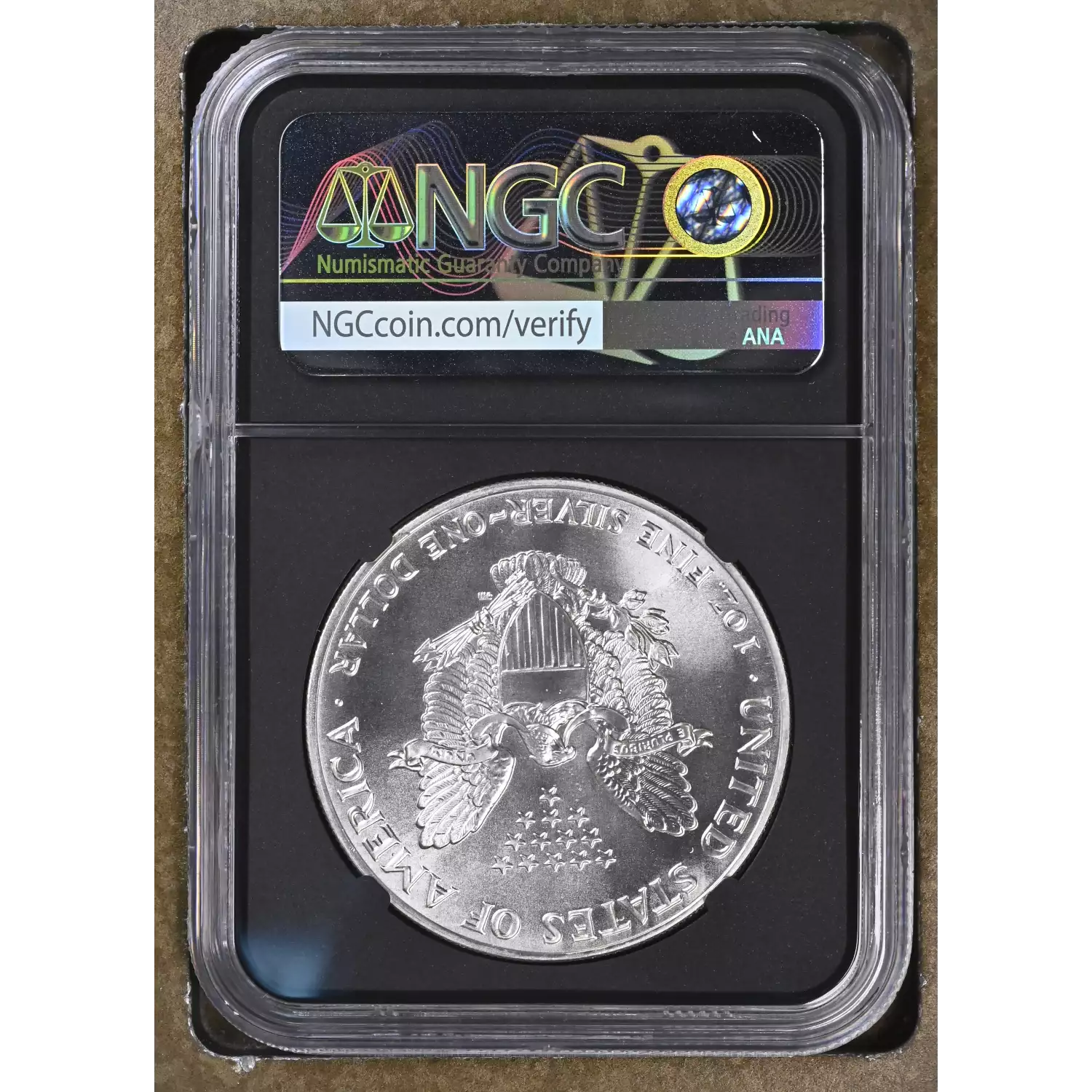 1990 Bullion Silver Eagles NGCX 9.9 - Hertel's Coins Inc.