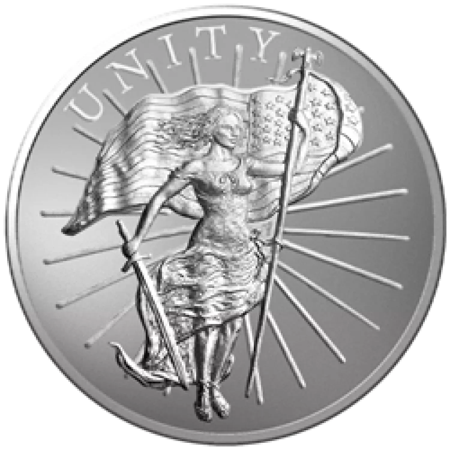 1oz Silver round - Unity - Hertel's Coins Inc.