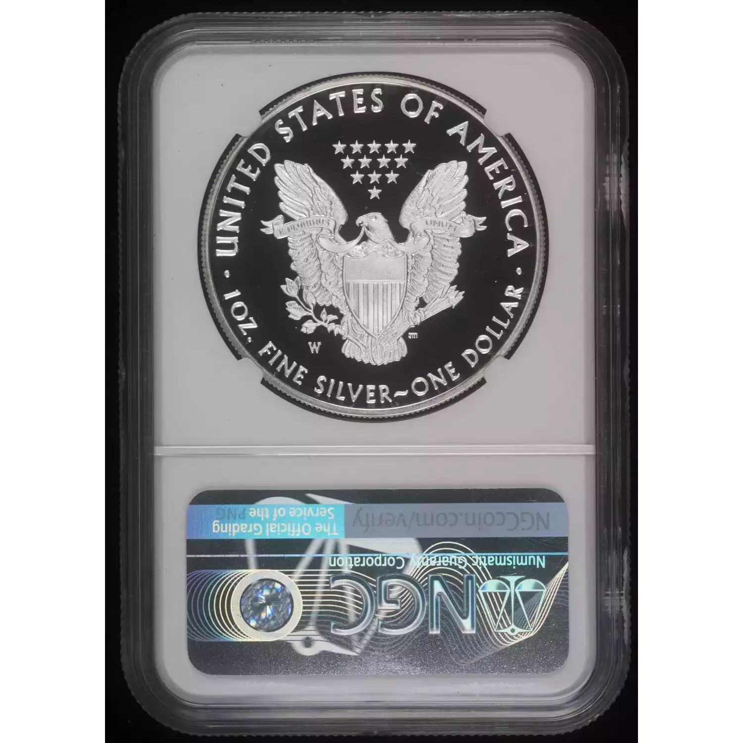 2019-W Bullion Silver Eagles NGC PF-70 ULTRA CAMEO PROOF TRUMP - Hertel's Coins Inc.