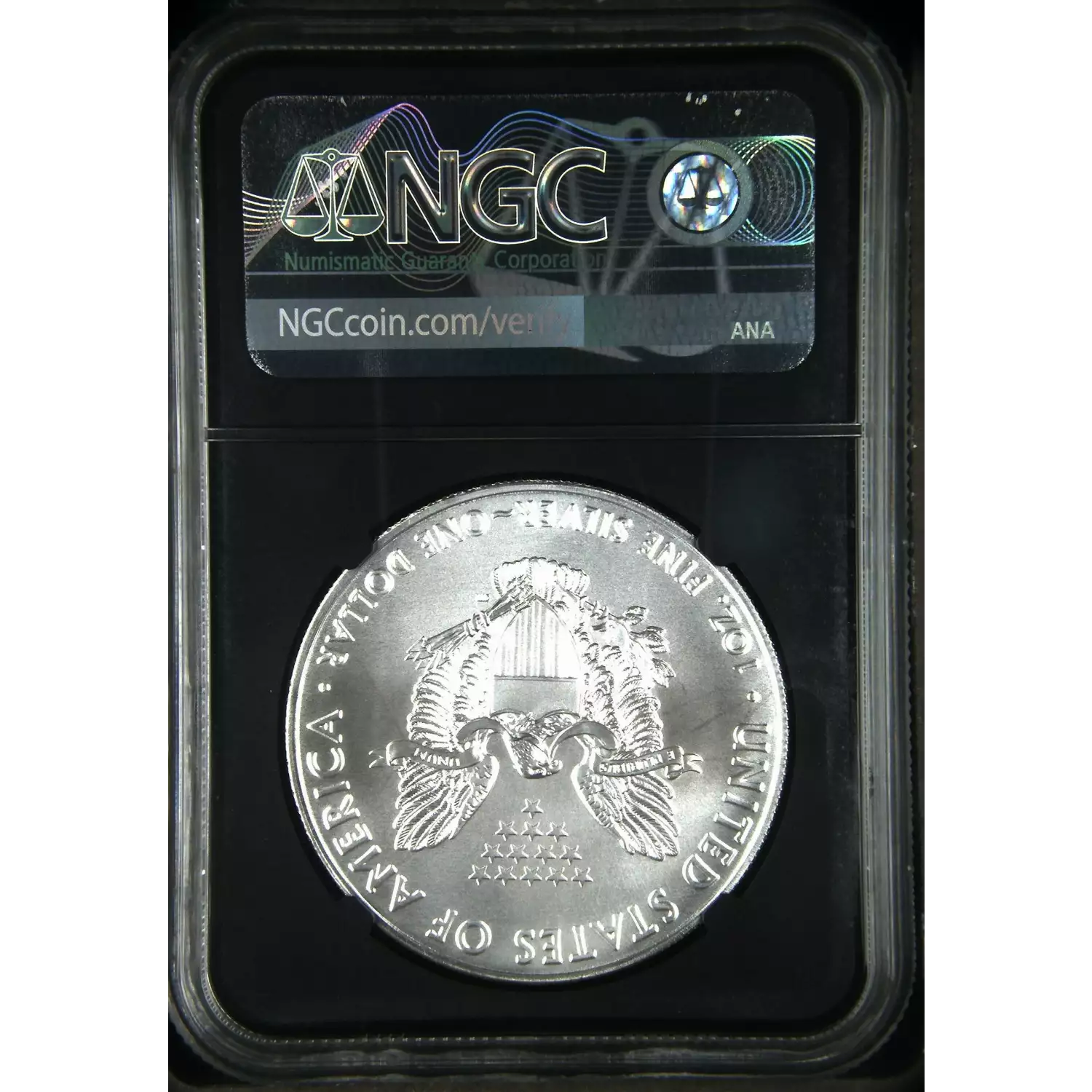 2020 Bullion Silver Eagles NGC MS-70 First Releases Charlie Duke Auto ...