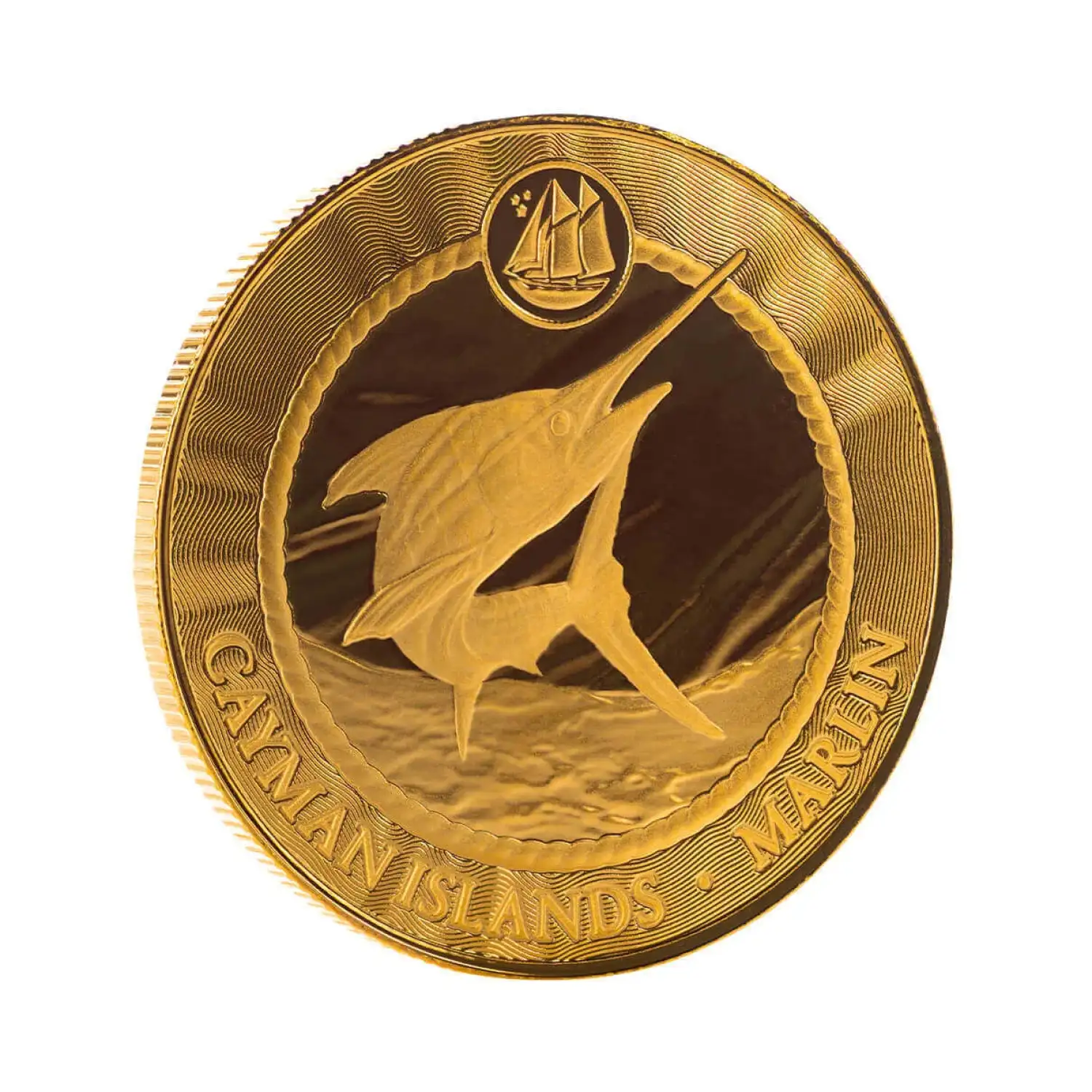 2025 Marlin - Cayman Islands Gold Round - Hertel's Coins Inc.