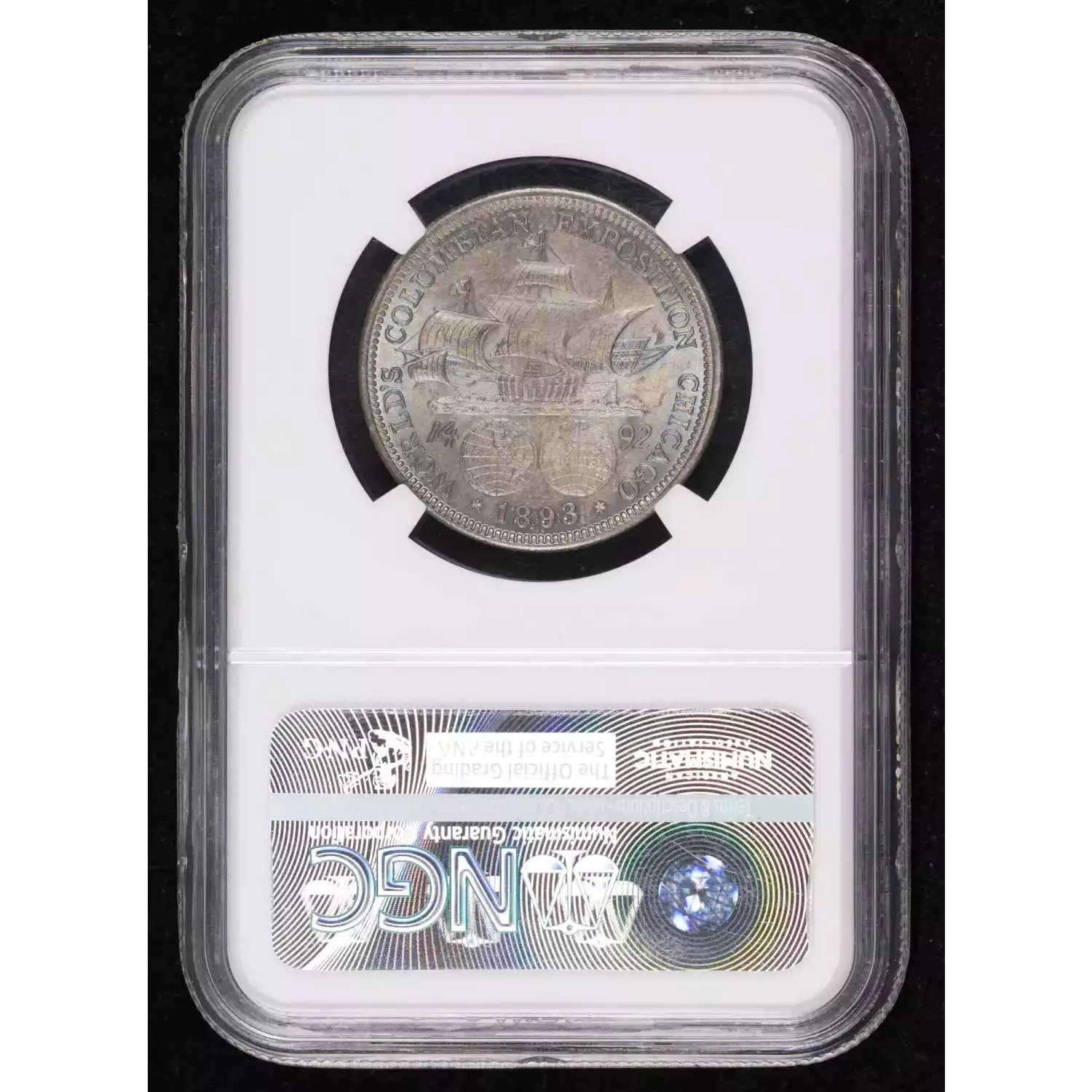 1893 NGC MS-64 COLUMBIAN Classic Commemorative World's Columbian ...
