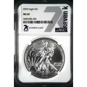 2011 NGC MS-70 (S) Struck at San Francisco M Bullion Silver Eagles - Hertel's Coins Inc.