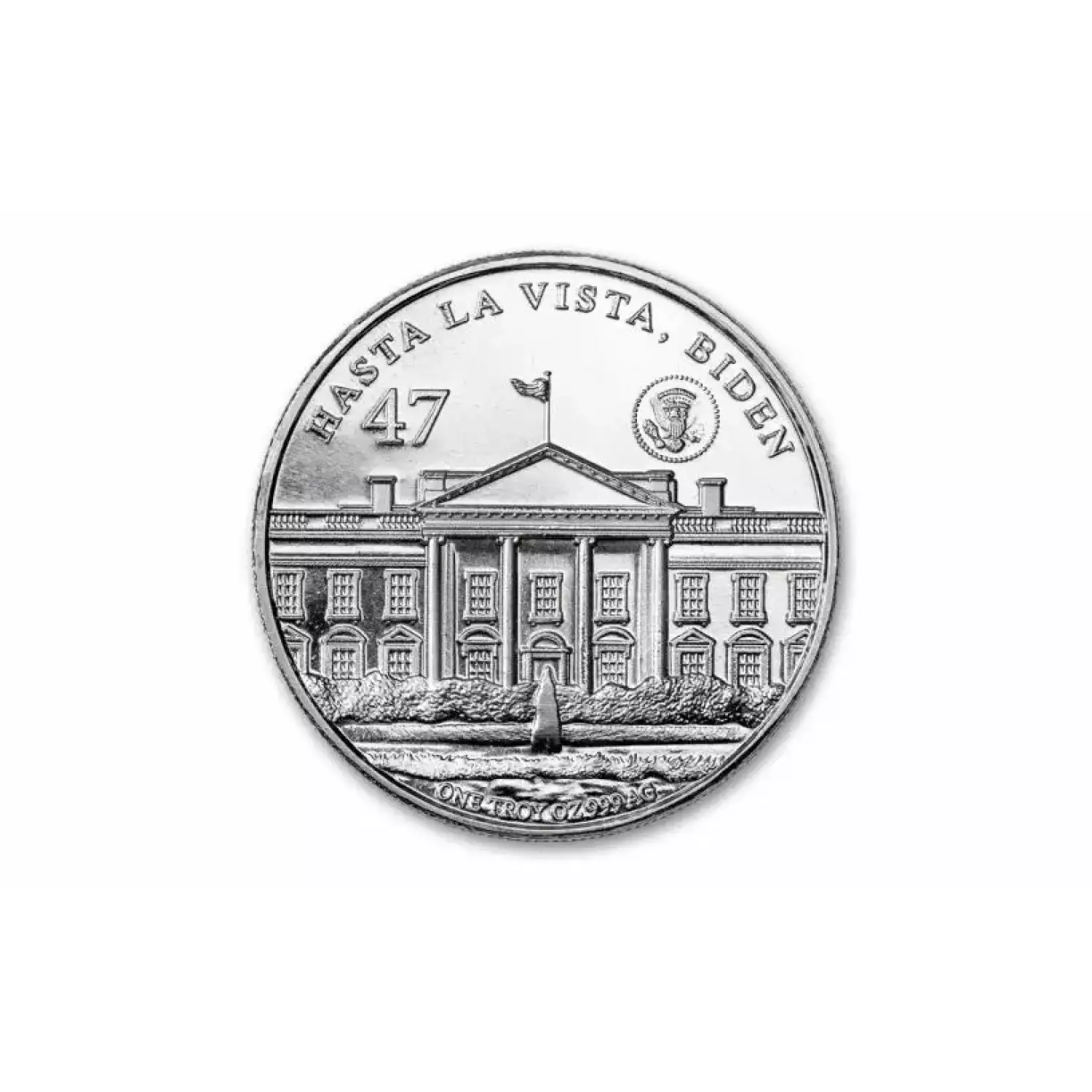 Trumpinator 1 oz Silver Round - Hertel's Coins Inc.